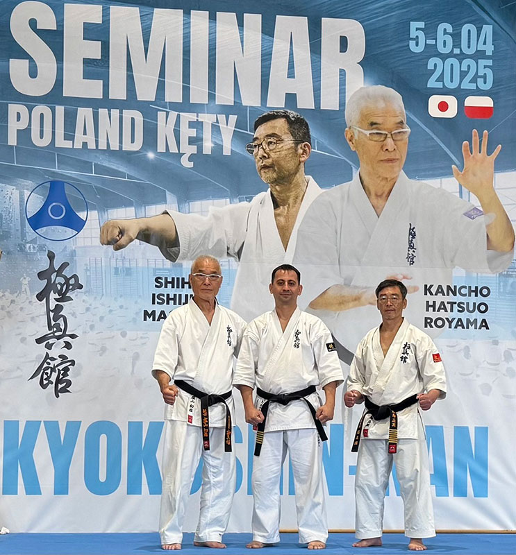 Shihan Azadani Represents St. Augustine at 2025 Kyokushin Seminar